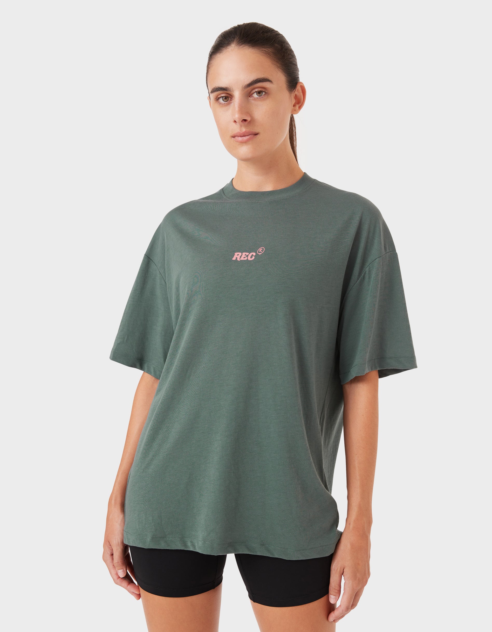 Oxy Float Tee Dk Jade