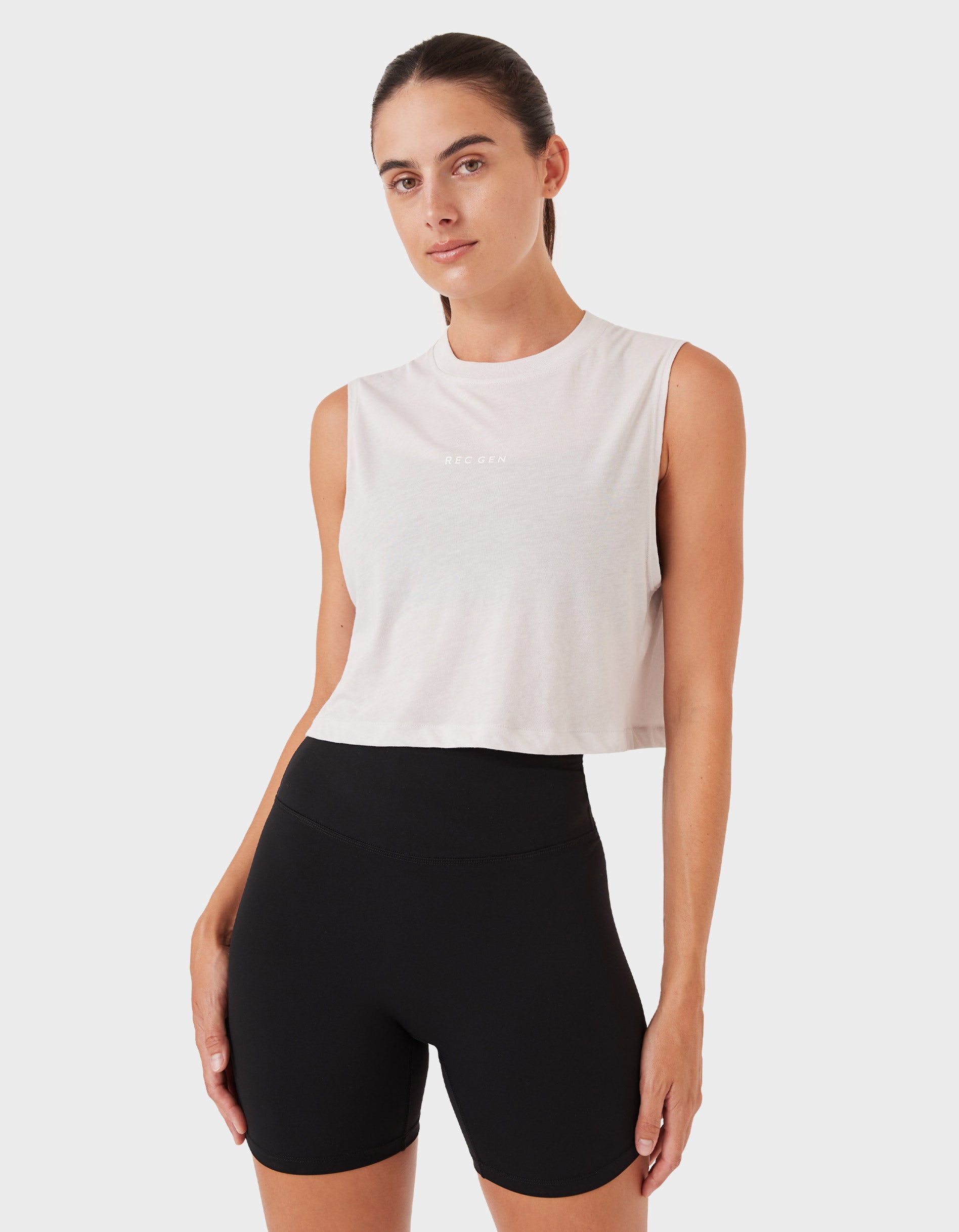 Oxy Float Crop Tank Frost