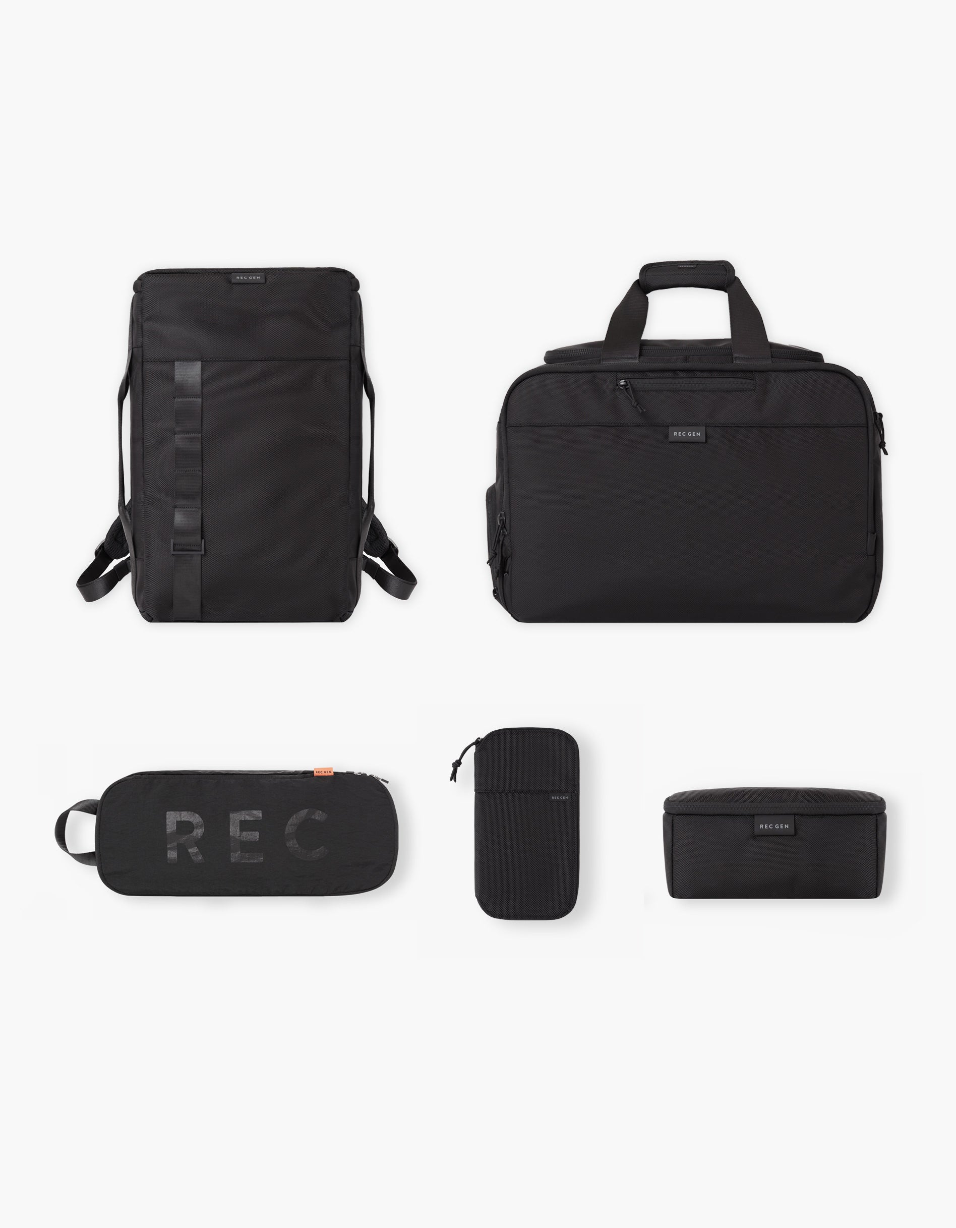 Rec Ultimate Travel Set Black – REC GEN